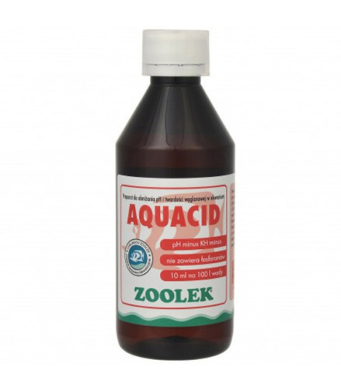 Zoolek Aquacid 250ml – obniża pH i twardość węglanową KH w akwarium ...
